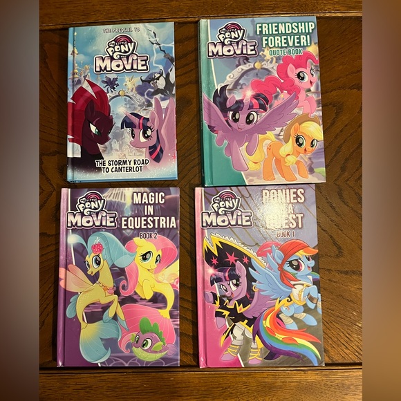 My Little Pony | Other | My Little Pony Books Set Of 4 My Little Pony ...